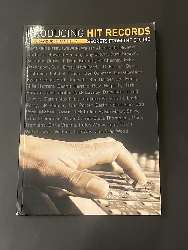 Producing Hit Records Secrets From The Studio Book | Reverb
