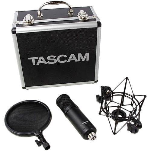 Tascam Studio Microphone with Flight Case, Shockmount, and | Reverb