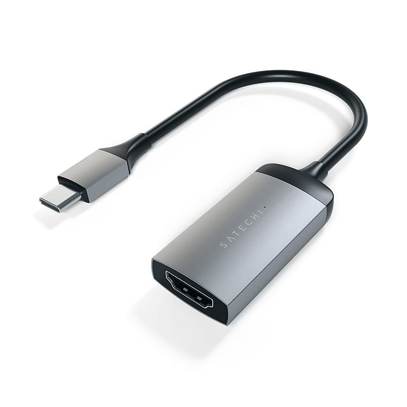 Satechi Aluminum USB Type-C to 4K HDMI Adapter, Space Gray | Reverb