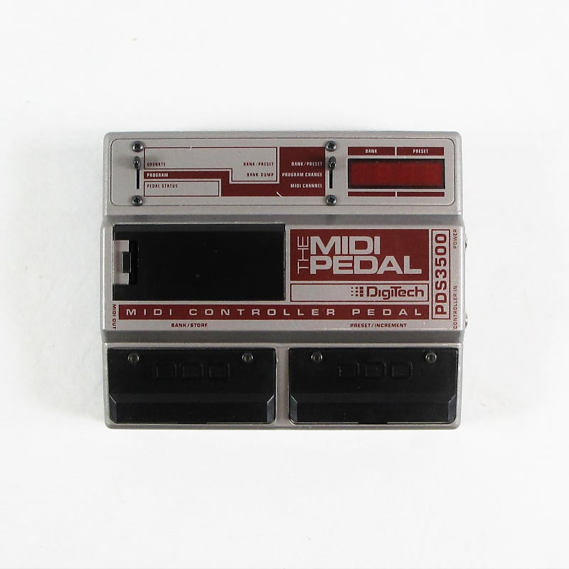 Digitech PDS3500 MIDI Controller Pedal W/ Original Box, Power | Reverb