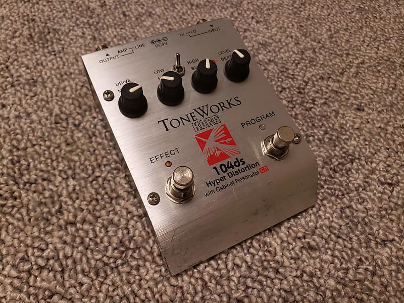 Korg Toneworks 104ds Hyper Distortion Guitar Effect Pedal | Reverb