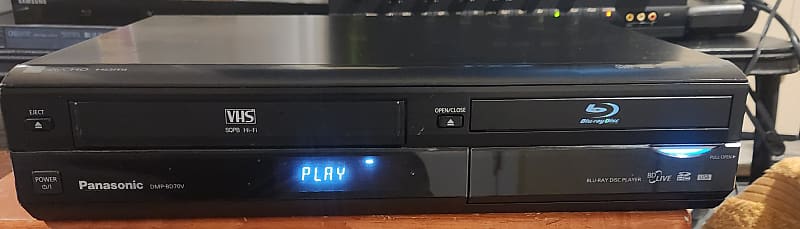 Panasonic Panasonic DMP-BD70V Blu-ray / VCR combo 2001 | Reverb