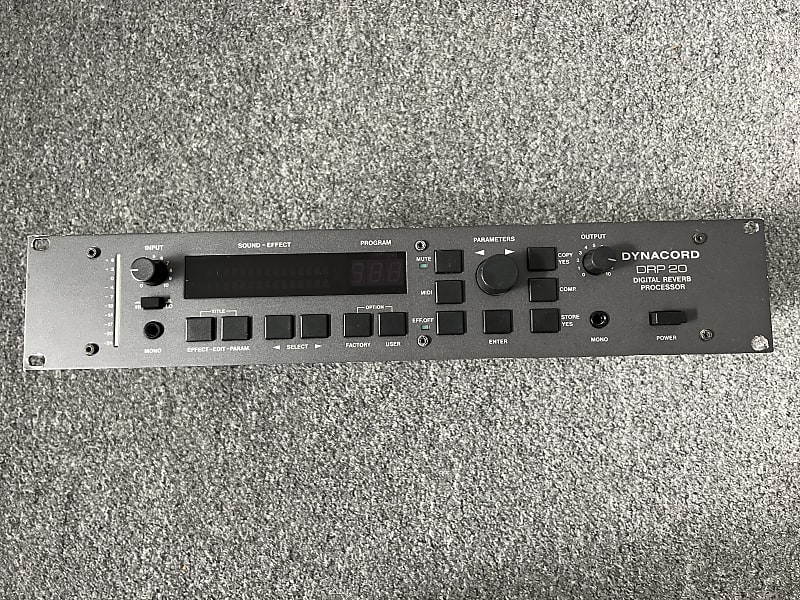Dynacord Dynacord DRP 20 Digital Reverb Processor mid 80s - | Reverb