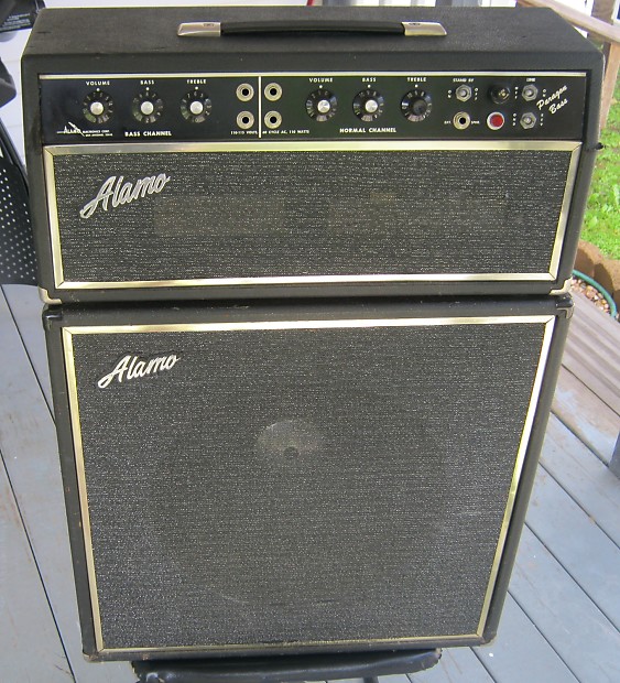 Alamo Paragon Bass Head & Matching Alamo 1X15 Cab (Vintage | Reverb