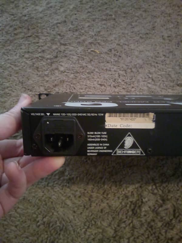 Behringer Ultra-Q Pro PEQ2000 5-Band Parametric Equalizer / | Reverb