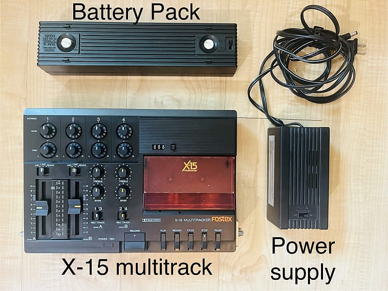 Fostex X-15 Multitrack Cassette Recorder | Reverb