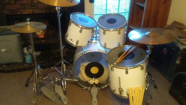 6 Piece Remo Master Touch Quadra Drum Set Reverb