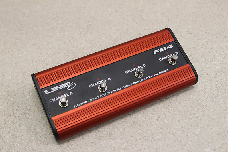 Line 6 FB4 footswitch for POD, Flextone, Original Spider | Reverb