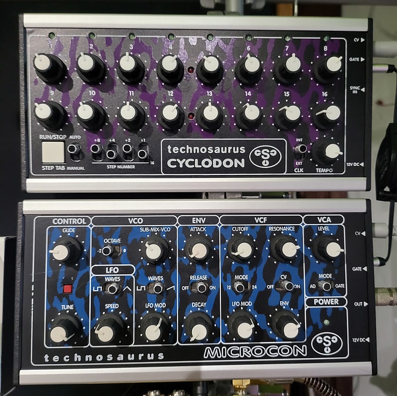 Technosaurus Cyclodon and Microcon | Reverb