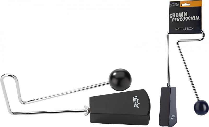 Remo CR-P007-00 - Grand rattle clap en bois, Crown Percussion | Reverb