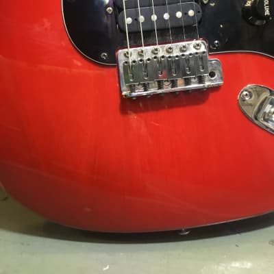 Fender Stratocaster HH 90s Candy apple red | Reverb
