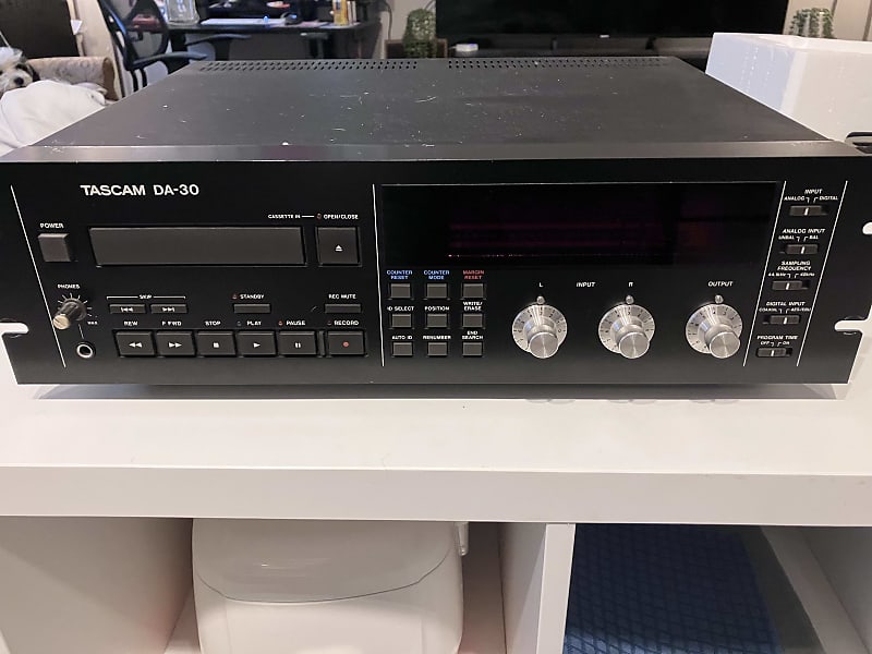Tascam DA-30 DAT Recorder – Original Box, 1 Sealed Tape | Reverb