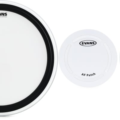 Evans EMAD Coated Bass Drum Batter Head - 24 inch Bundle with | Reverb