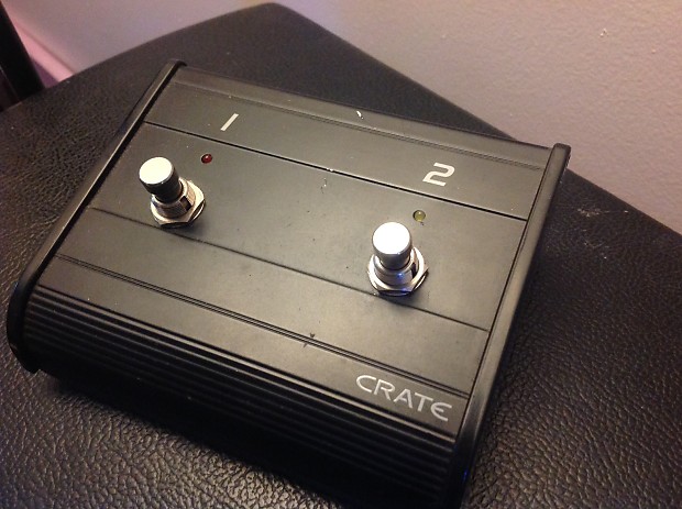Two Channel Footswitch - Crate Blue Voodoo Footswitch | Reverb