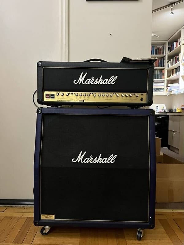 Marshall 30th Anniversary Limited Blue Half Stack 1992 Rare | Reverb