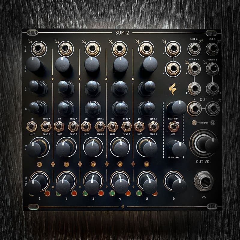 SUM 2 - 5-Channel (plus Stereo in) Mixer with AFL, EQ, Pan | Reverb UK