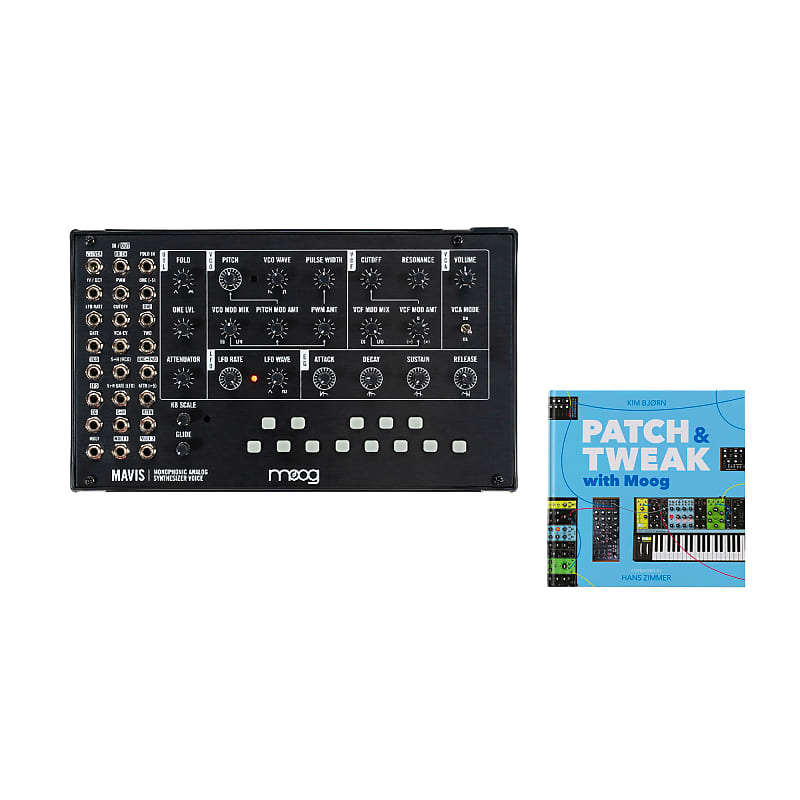 Moog Mavis Semi-Modular Analog Synthesizer and Patch & Tweak | Reverb