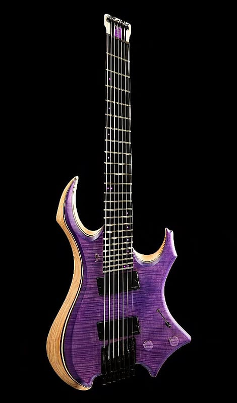 VP - multiscale 7 strings 27"/25.5" - HEADLESS - purple | Reverb UK