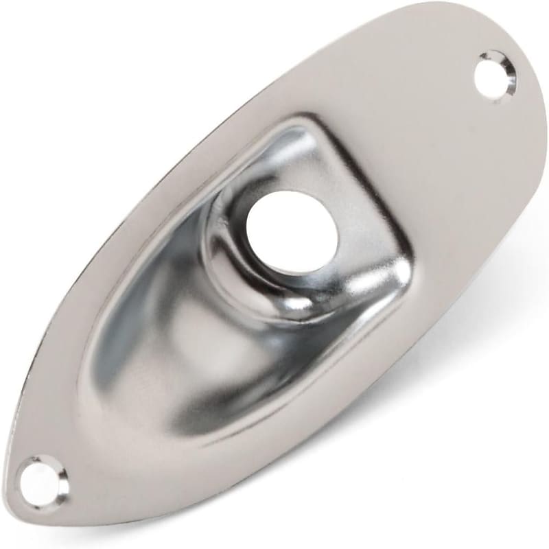 Gotoh Jack Plate for Strat, Chrome | Reverb