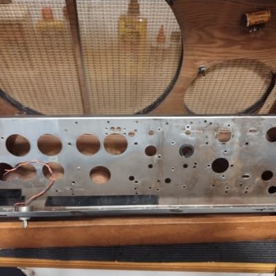 Vintage 1956 Magnatone Model 180 Triplex - Cabinet and | Reverb