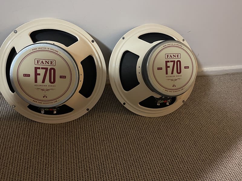 2x Fane F70 Speakers (8 ohm) | Reverb UK