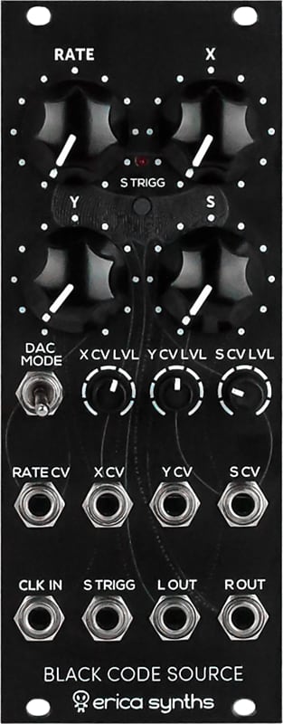 Erica Synths Black Code Source Stereo Digital Noise/Random CV | Reverb