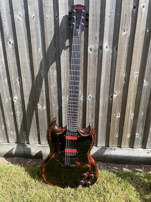 Alchemy Custom built sg 2018 - Dark Flame | Reverb UK