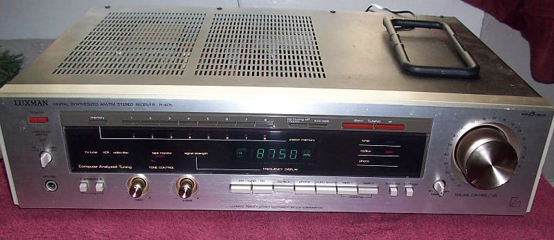 Vintage Luxman R-405 Receiver, 55 WPC. Excellent condition. | Reverb