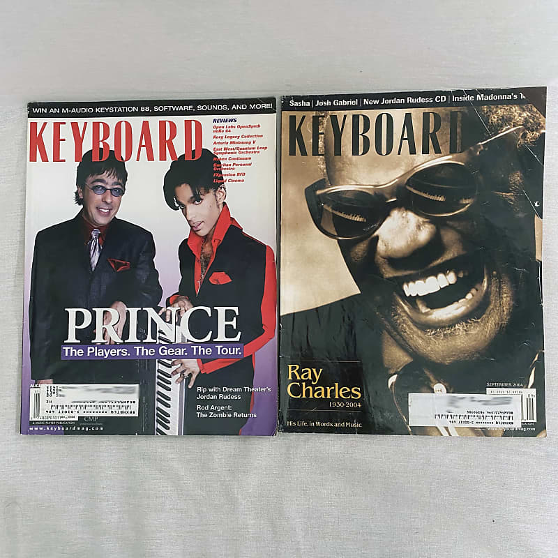 Keyboard Magazine 2004 Mike Garson, David Bowie, BT, Prince, | Reverb