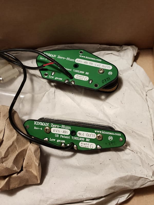 Kinman Avn 48 Set Pickup Telecaster Broadcaster | Reverb UK