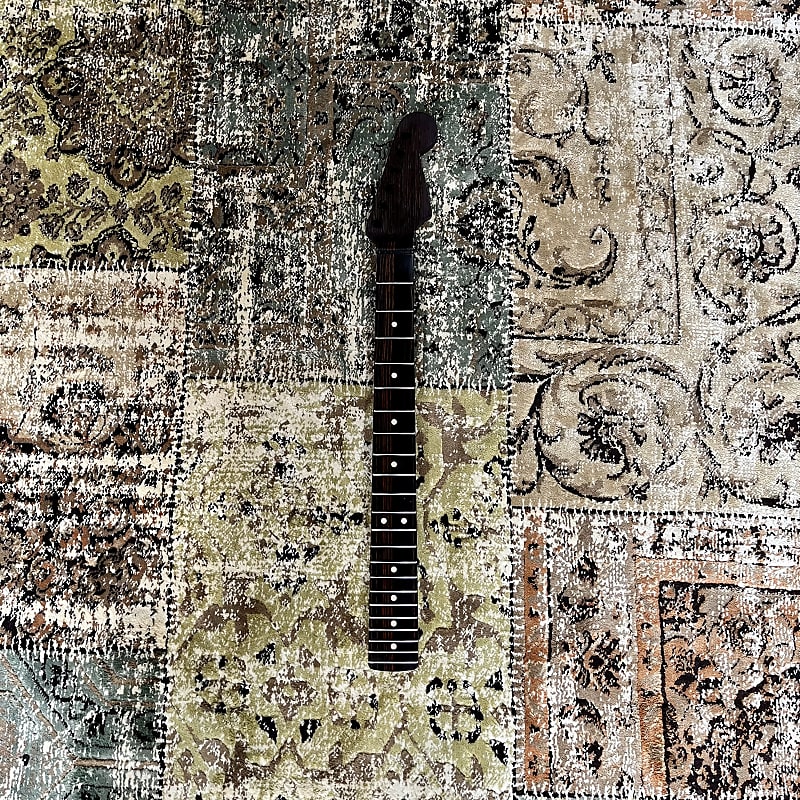 Warmoth Strat neck Wenge/Ebony | Reverb