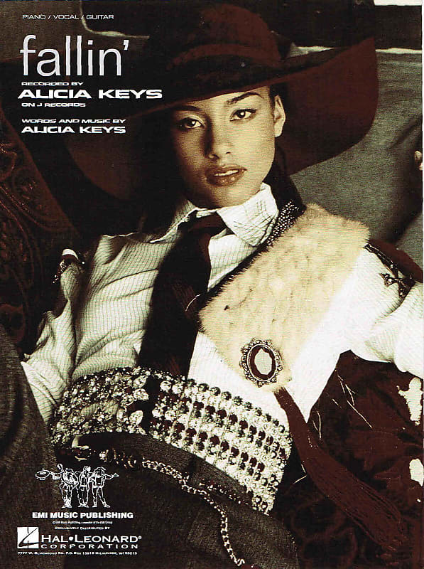 Fallin' by Alicia Keys for Piano - Vocal - Guitar | Reverb
