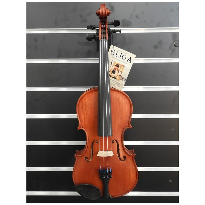 Gliga Violin 4/4 Gliga 2 Outfit Antique Finish Inc Bow & Case | Reverb