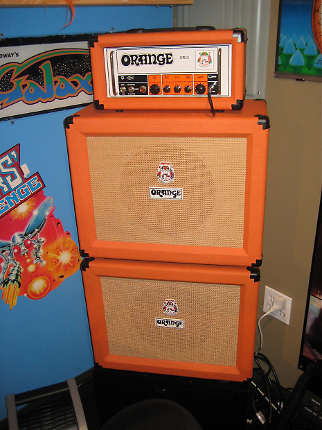 Orange Stack! OR15 amp and 2- PPC112 Cabinets | Reverb