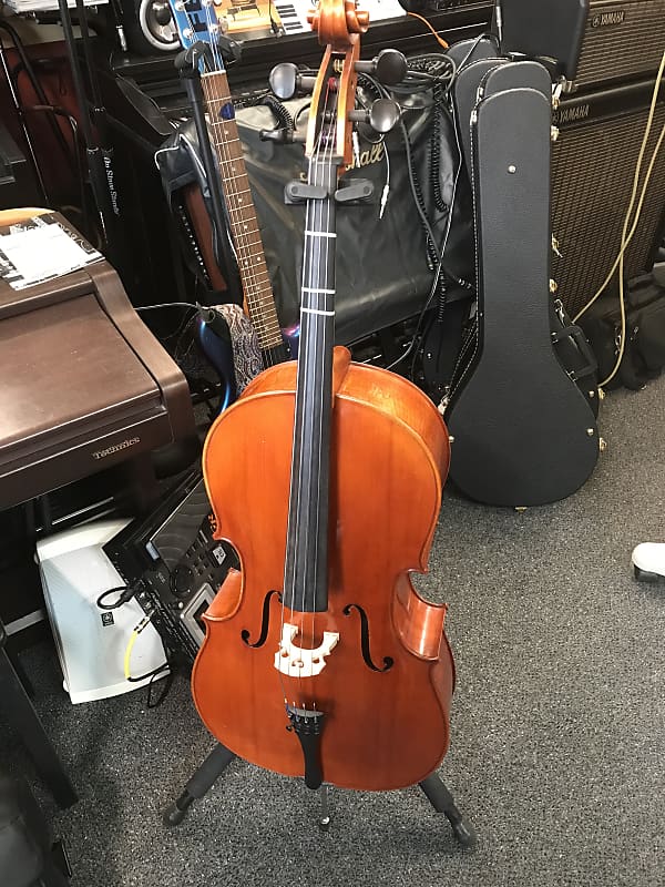 Fiammato handmade in China cello in 2010 all solid wood , | Reverb