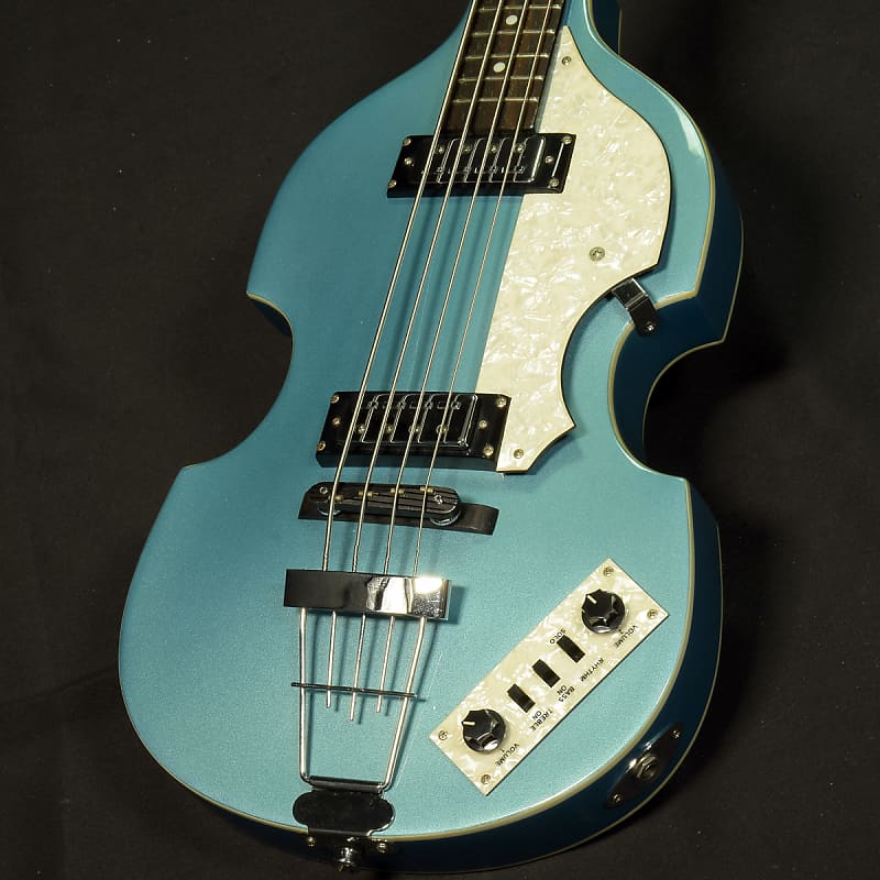 Hofner Hefner Ignition Bass Metallic Blue (05/15) | Reverb
