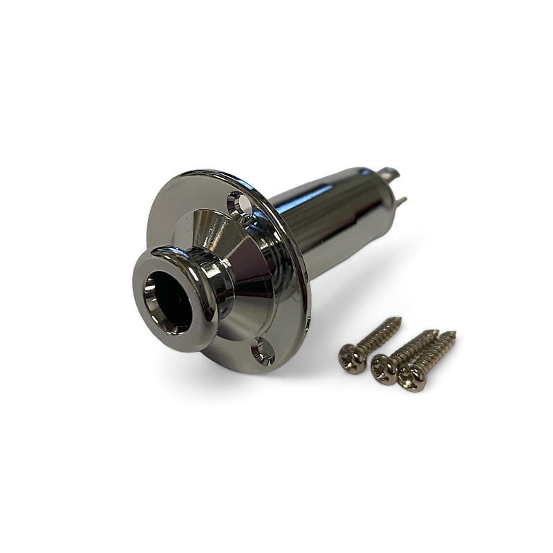 005-1826-000 Chrome Acoustic Guitar Fender DG Series Endpin | Reverb