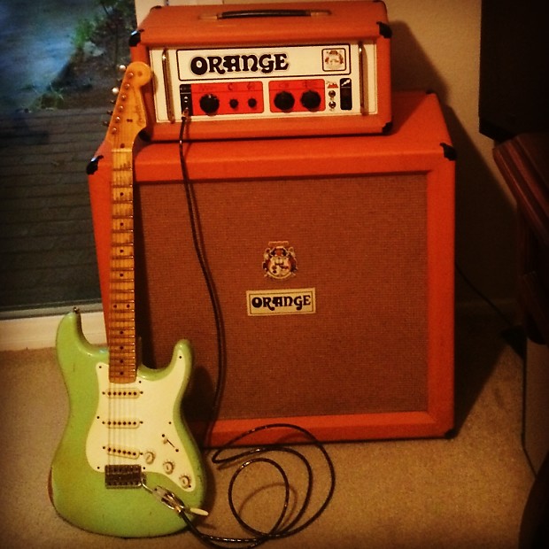 ORANGE OR-120 Graphics Amp 1972 Half Stack | Reverb