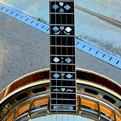 Aida 5-string banjo 1980's - Sundburst | Reverb
