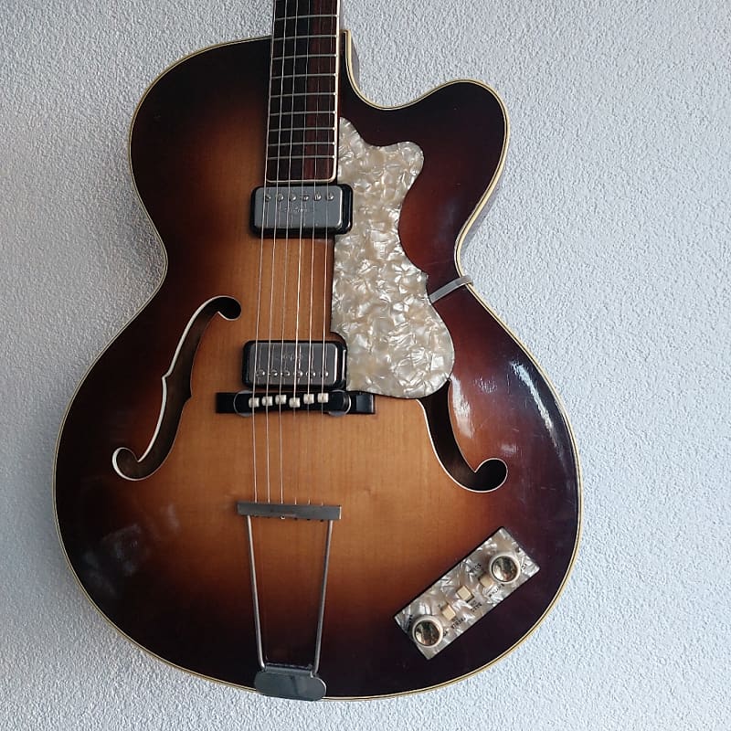Höfner 4560 German Vintage Thinline Archtop Jazz Guitar from | Reverb