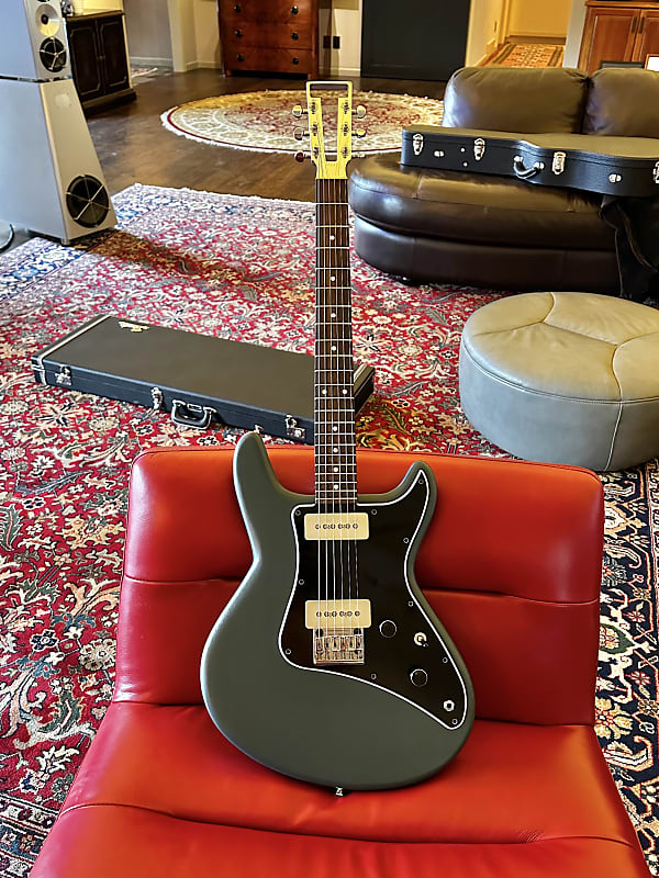 Travis Bean Designs TB500 Steve Albini - Green Epoxy | Reverb