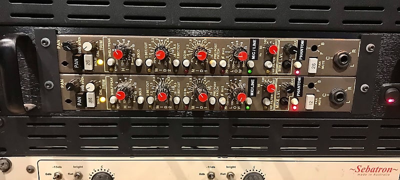 MCI JH500 Dual Channel Mic Preamp / EQ | Reverb UK
