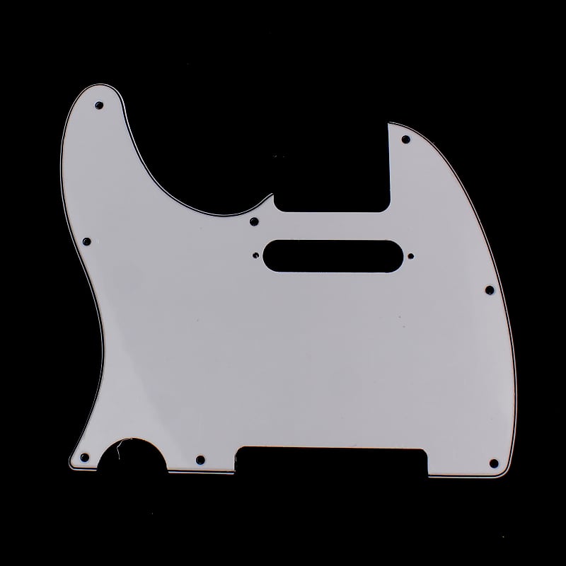 Left-Handed guitar Pickguard For Standard Tele style ,3ply | Reverb
