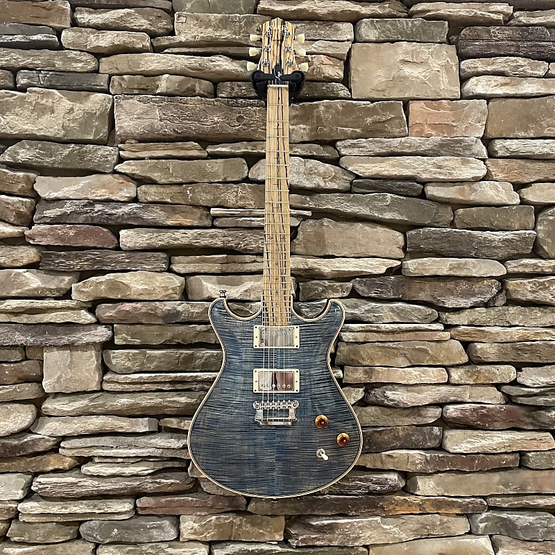 Knaggs Keya T1 Curly Maple / Pale Moon Ebony 2022 - Blue | Reverb