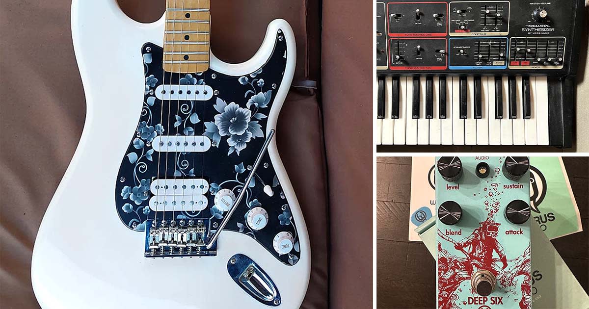 A MIM Modded Strat, Vintage Moog MG-1 & More Most | Reverb News