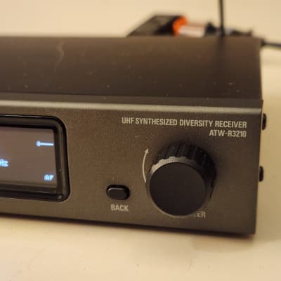 Audio Technica ATW-R3210 UHF Receiver + ATW-C710 Wireless | Reverb
