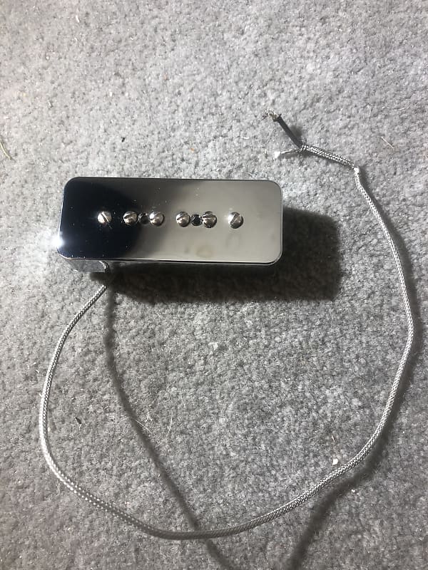 Seymour Duncan 3bj chrome SP90-3b Custom P90 Bridge Pickup | Reverb