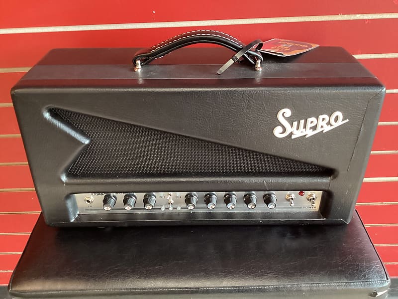 Supro 1697RH Galaxy 50 Watt Tube Amp Head | Reverb