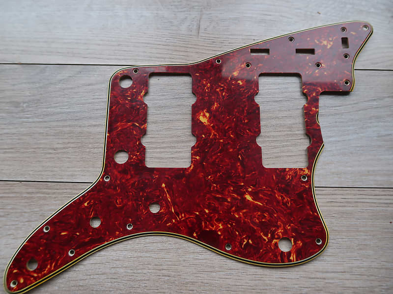 62 Fender Jazzmaster 1962 thru 1971 Red Tortoise / Celluloid | Reverb