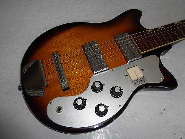 Teisco MJ-2 1960's Sunburst | Reverb
